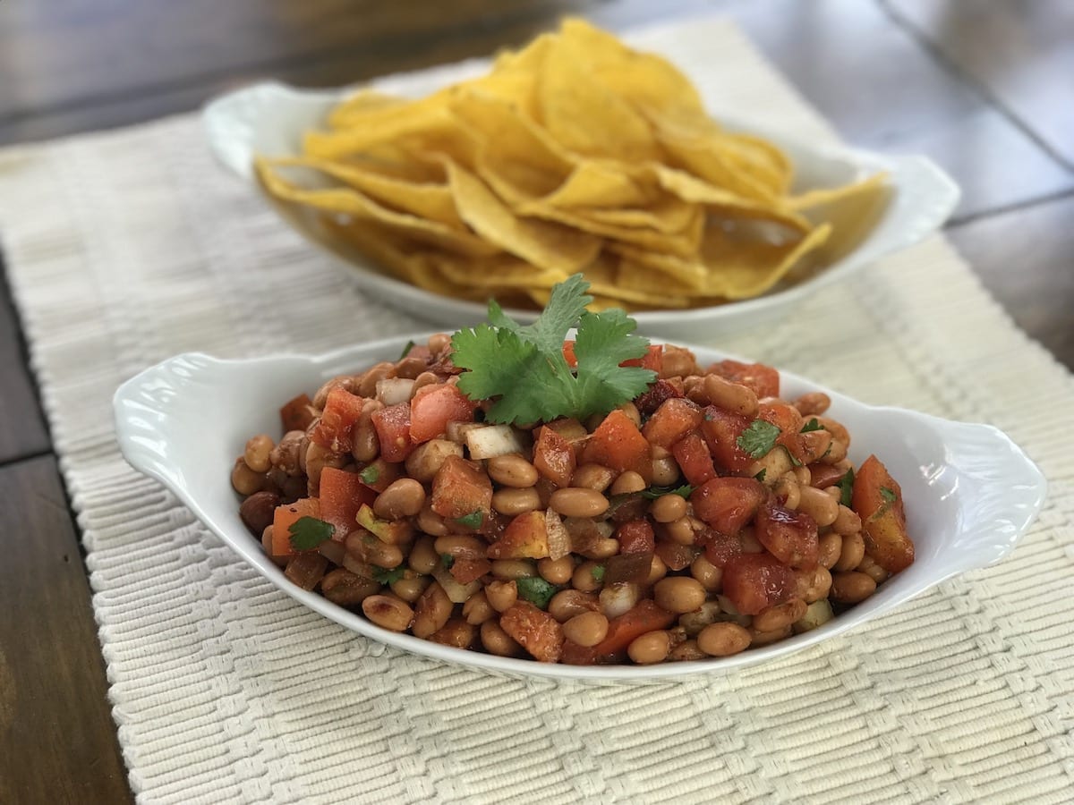 Pinto Bean Salsa - Life At The Table