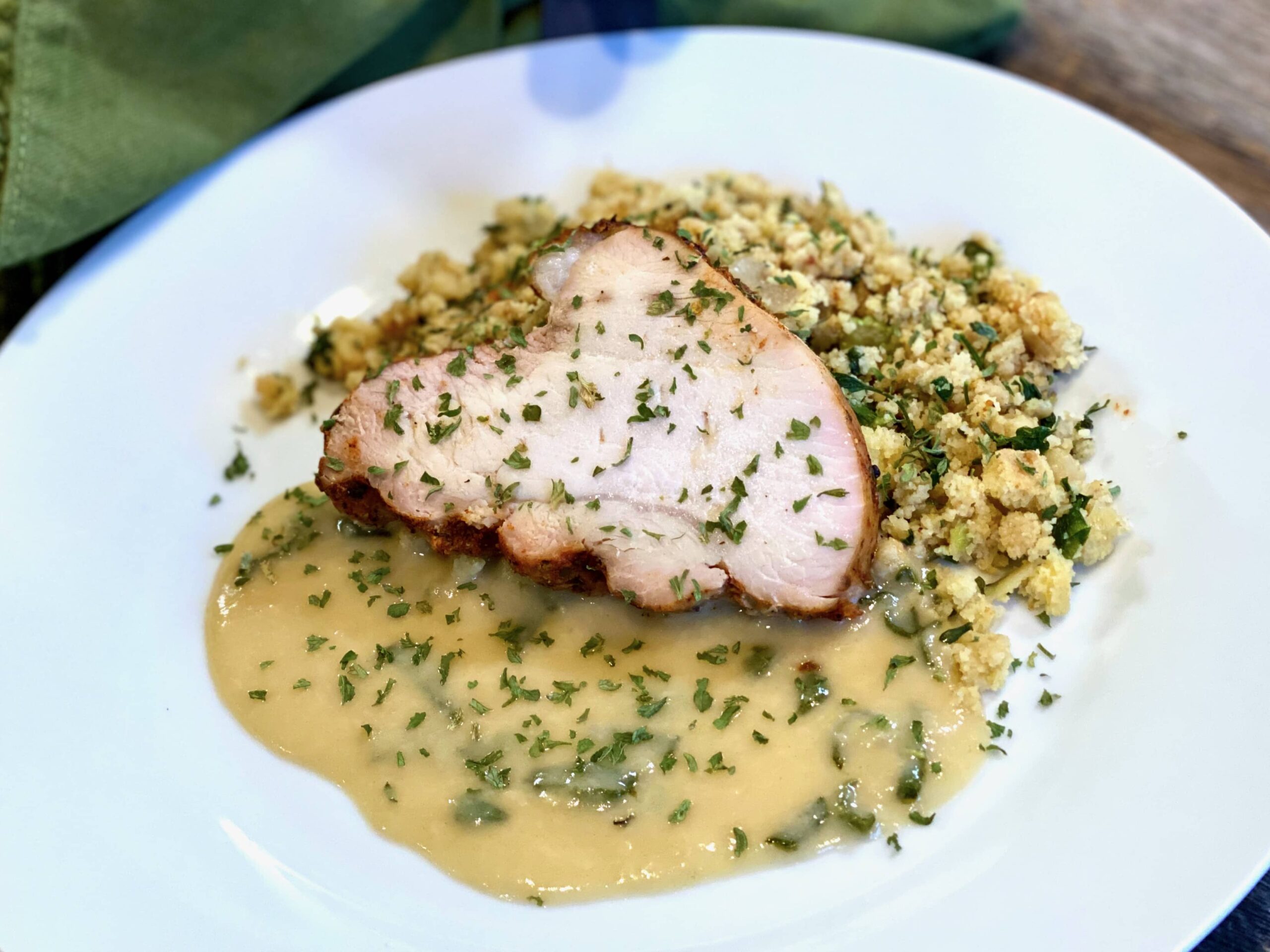 Life At The Table Garlic and Sage Dressing - Life At The Table