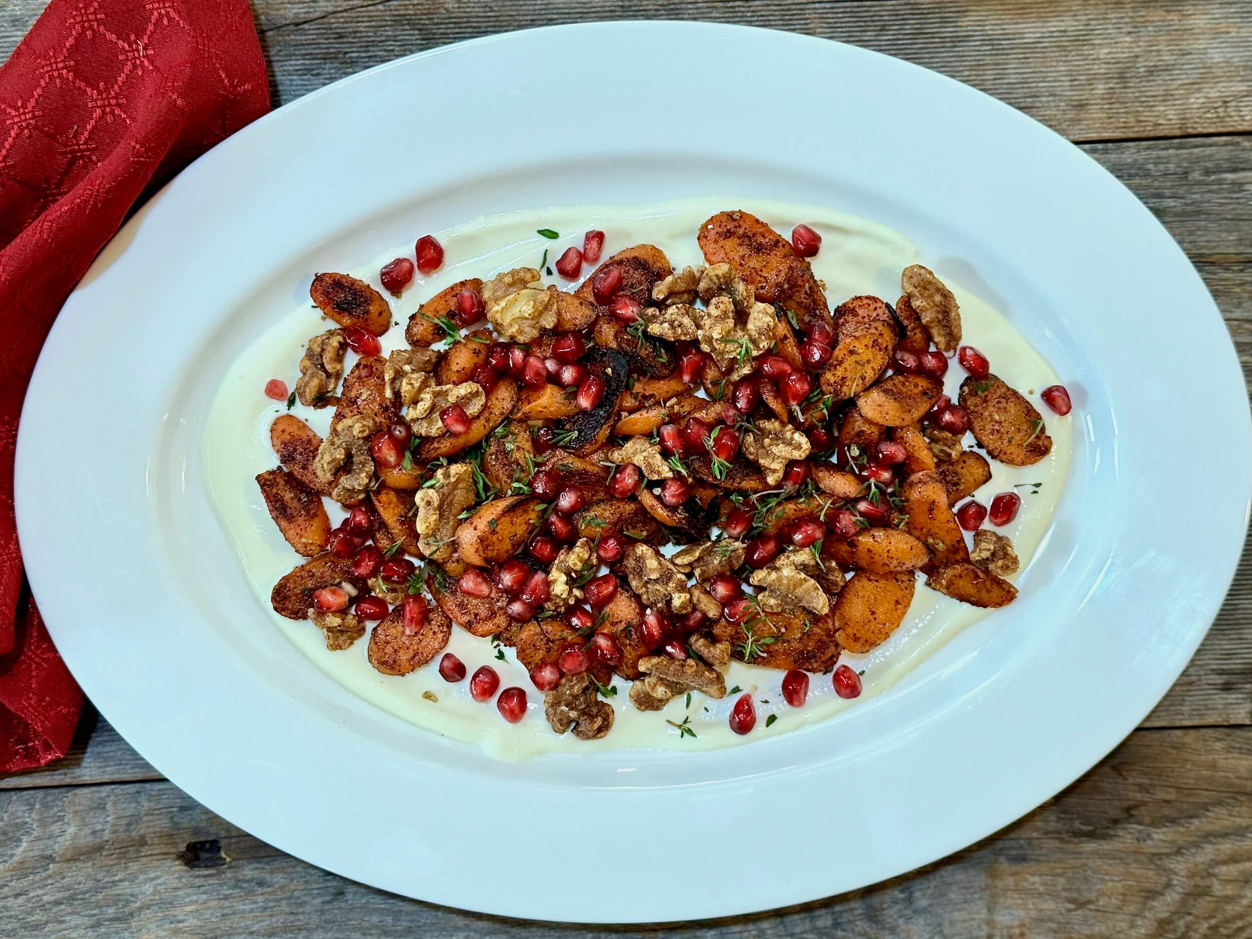 Sautéed Carrots with Whipped Feta | Life At The Table